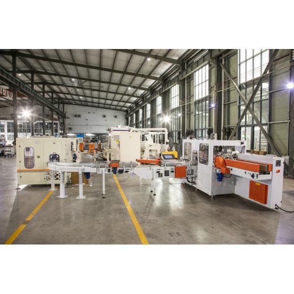 Quality Fully Automatic V Interfold Facial Tissue Machine Production Line From Folding for sale