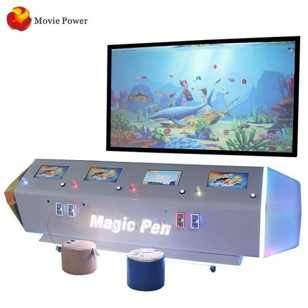 Quality Virtual Reality Spray Paint Simulator Indoor Interactive Media Wall Display for sale