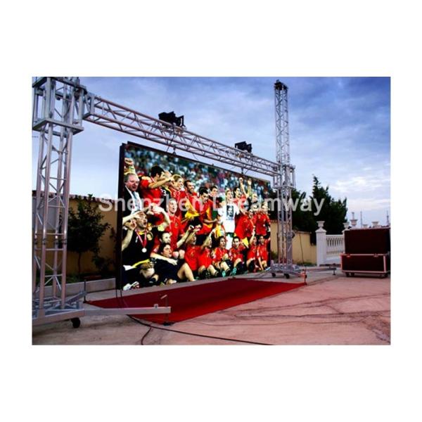 Quality 7500 nits P16 Outdoor LED Screen Rental with 1R1G1B Epistar LED Chip for sale