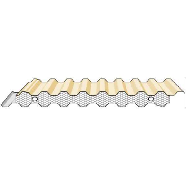 Quality Chrome Coating House Wall 0.3mm EPS Sandwich Panel Machine for sale