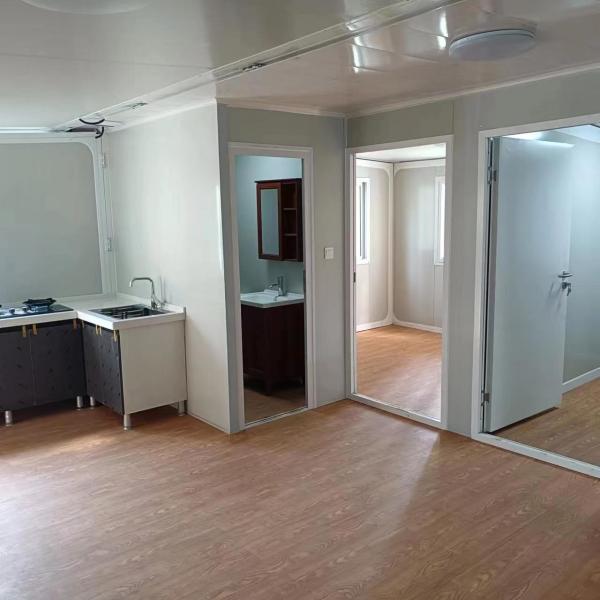Quality White or Customized Color Steel Prefabricated House Expandable Container Modular for sale