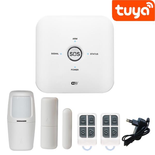 Quality WiFi GSM Rf 433mhz Door Sensor Tuya Smart Alarm Sensor Pir Motion for sale