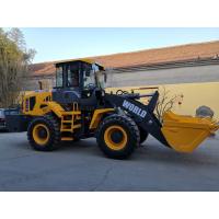 Quality Streamlined Appearance Small Wheel Loader 92kW Front Loader Construction for sale