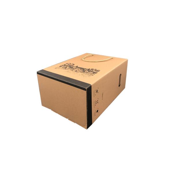 Quality Luxury Recyclable Double Bottle Wine Box Environmental Protection OEM Service for sale
