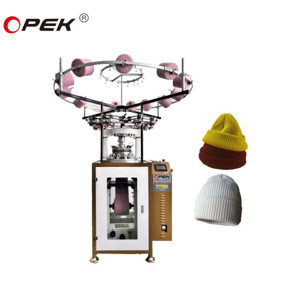 Quality 2024 Pattern Weaving Works for Automatic Circular Rib Hats Knitting Machine Materials for sale