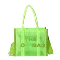 Quality Stylish All Seasons Clear PVC Transparent Designer Large Capacity Crossbody Tote for sale