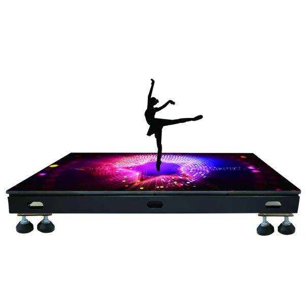 Quality P1.25 LED Dance Floor Robust Durable Structure To Create Immersive Environment for sale