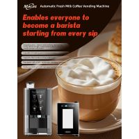 Quality Fresh Milk Espresso Automatic Coffee Vending Machine suits in HoReCa for sale