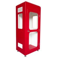 Quality Modern Wall Mounted Telephone Hood Sleek Design Protects Phones In Office for sale