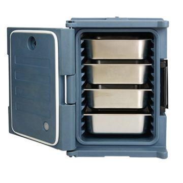 Quality 6 Layer Front Loading Insulated Food Pan Carrier 90L for sale