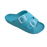 Quality Easy Clean Adjustable Double Buckle Band Slide Sandals for sale
