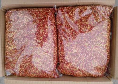 Quality Tianjin Red Chile Pepper Flakes 40000SHU Pizza Red Chilli Flakes for sale