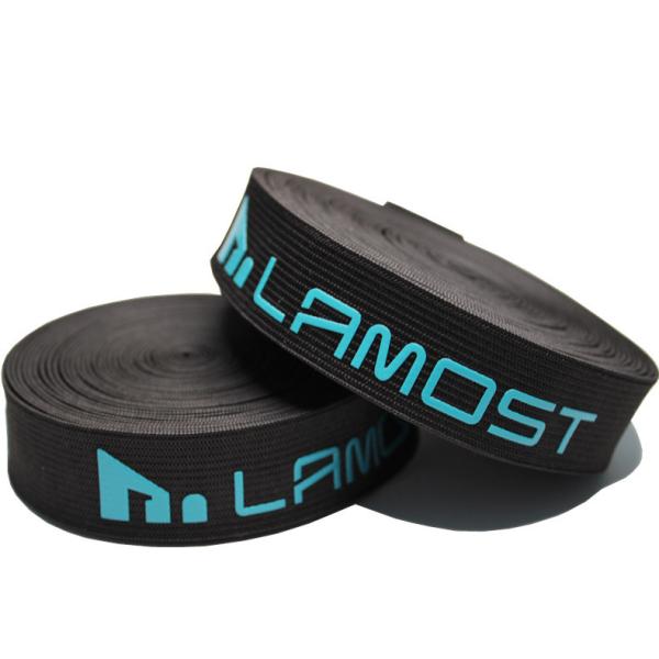 Quality Polyester Nylon 1 Inch 25mm Silicone Gripper Elastic For Clothing for sale