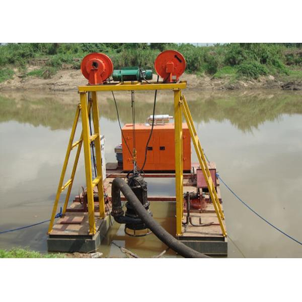 Quality Portable Dredge , Sand Dredging Equipment Adapt Working Conditions for sale