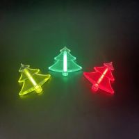Quality Christmas Tree Shape with 8-12 Hours Glow Time in Red and Multi Colors for sale