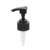china Ribbed Screw Lotion Pump Black 24/410 4cc Dosage PP Plastic Material