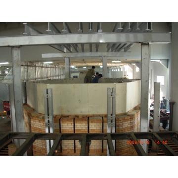 Quality Refractory 30 TPD Electric Glass Furnace for sale