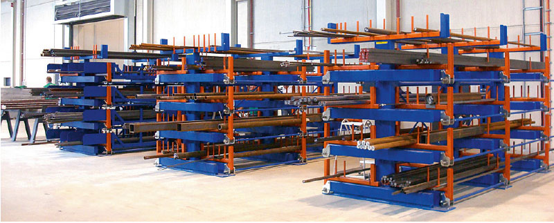 Manual Drive Telescopic Cantilever Rack