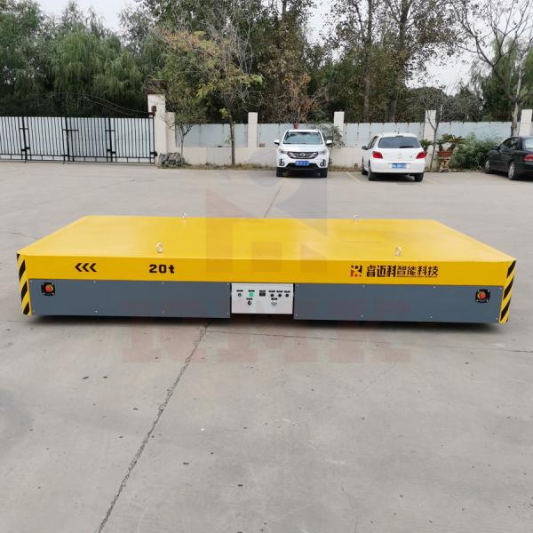 Quality All Round Operation Trackless Transfer Trolley 20T Load Height 60cm Automatic for sale