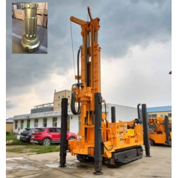 Quality Crawler Type Air Drilling Rig For 800m Big Hole Casing Drilling for sale
