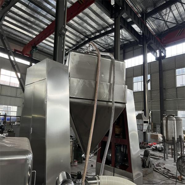 Quality Automatic Lifting Bin Blender Pharmaceutical Powder Mixing IBC Industrial Tank for sale