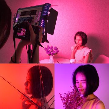 Quality 180W RGB LED Video Light A-2200C RGBW LED Studio Light Panel for sale