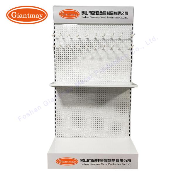 Quality Professional Pegboard Metal Product Displays Hook Display Stand for sale