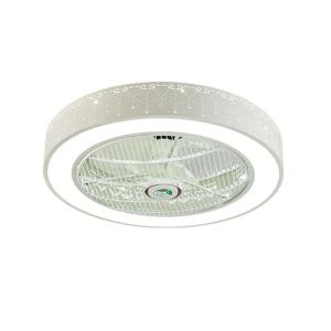 Quality 50 Diameter Changeable Bathroom Ceiling Fan With Light Remote Control for sale