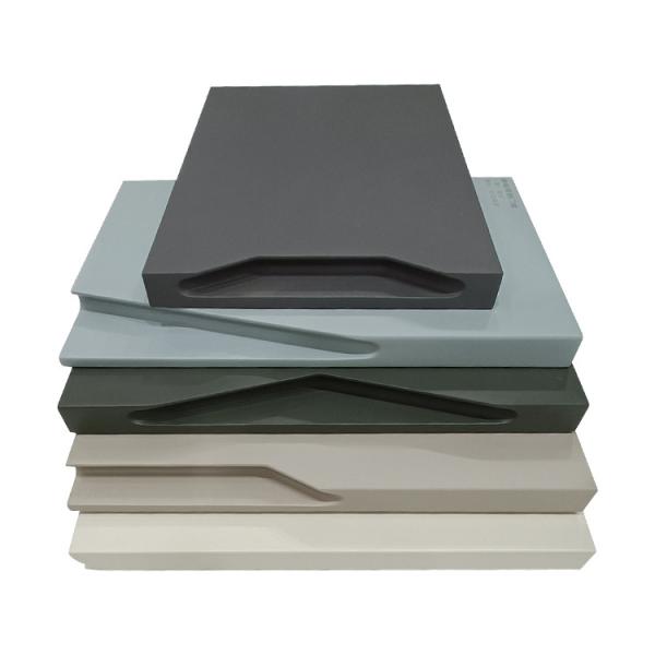 Quality Furniture Wood Fiber MDF Board in Customized Sizes with Electrostatic Powder for sale