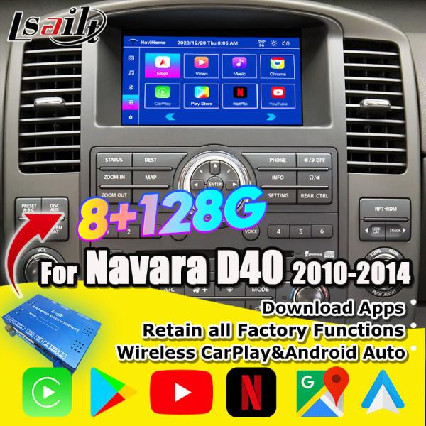 Quality Lsailt Android 13 Smart Infortainment Interface for Nissan Navara D40 , for sale