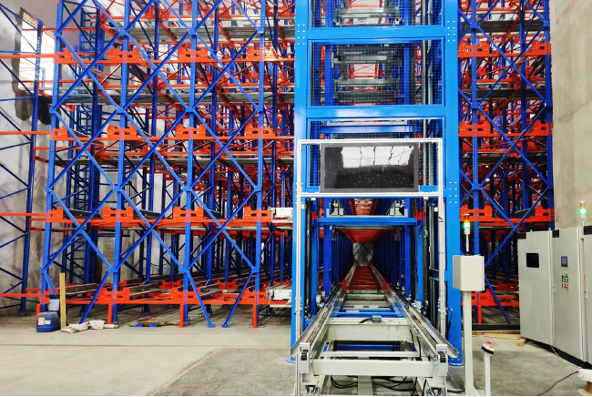 Four-Way Shuttle Pallet ASRS Room Temperature Warehouse Automatic Storage and Retrieval System Radio Shuttle Racking