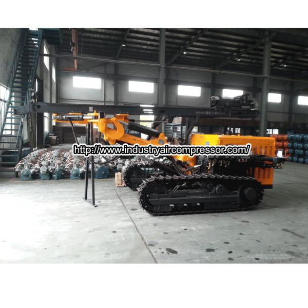 Quality Diesel rotary hydraulic drilling rig piling machine Hole diameter 80 -115mm for sale