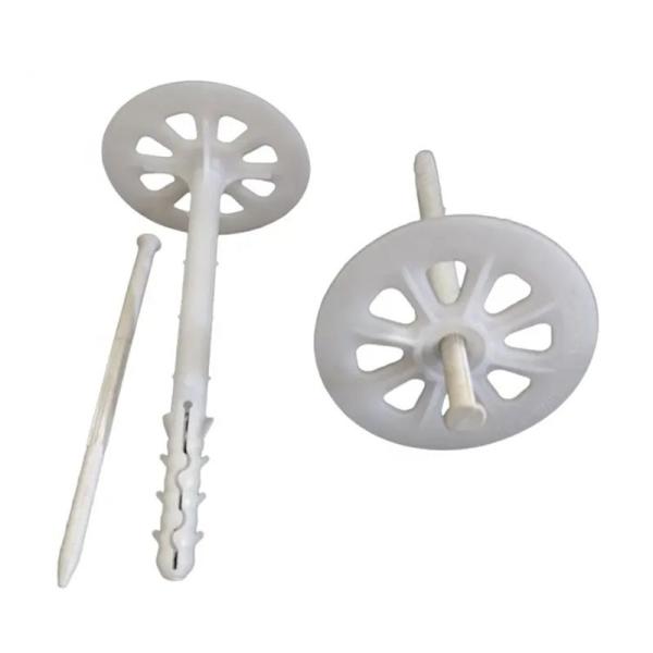 Quality 50mm PE/PP Plastic Insulation Fastener With Corrosion Heat And Weather for sale