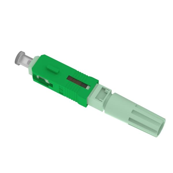 Quality SC APC Fiber Optic Fast Connector for Network Field Assembly Return loss APC for sale