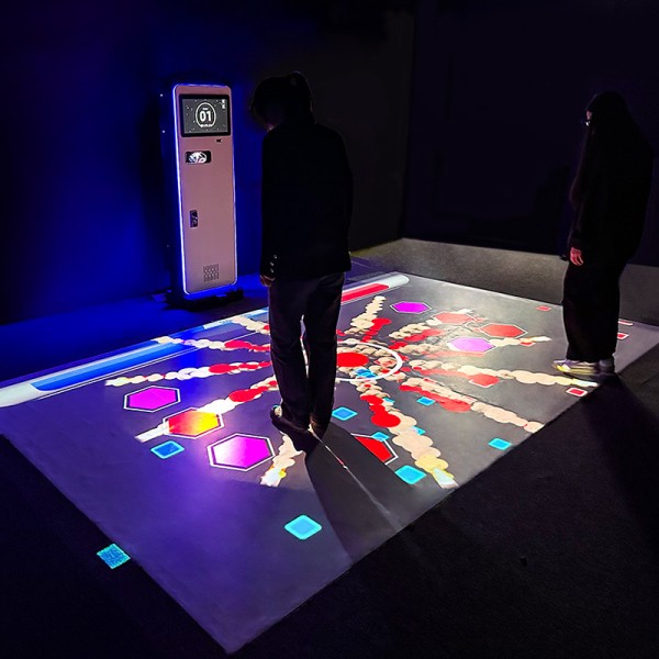 Quality 5000 Lumens Interactive Floor Projector with 40+ Games - Plug-and-Play All-in for sale