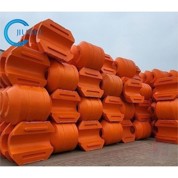 Quality DN315 HDPE Pipe Floats With PE Hull And High Density PU Foam Fill Inside for sale
