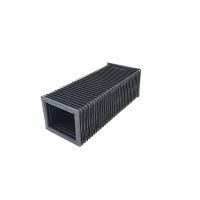 Quality Black Protective Bellows Covers Plastic Telescopic Cover Customised IS09000 CE for sale