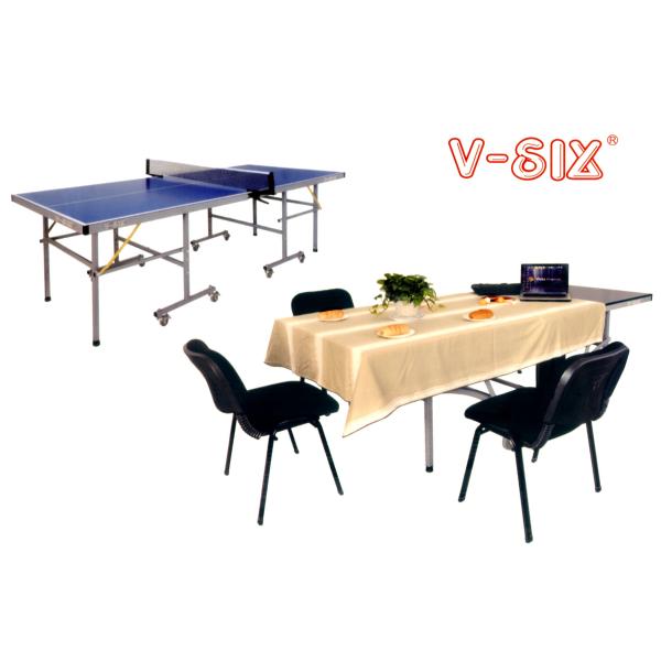 Quality Multi Purpose Weatherproof Ping Pong Table Outdoor / Indoor With Lock Guard for sale