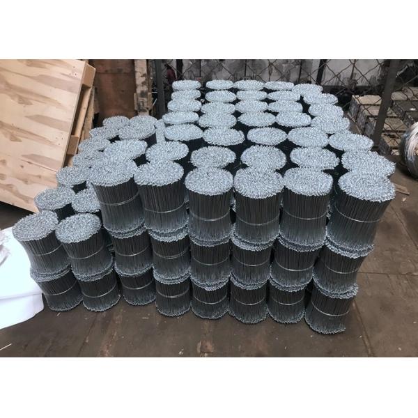Quality Building 6'' 1000Pcs 0.7mm Double Loop Metal Binding Wire for sale