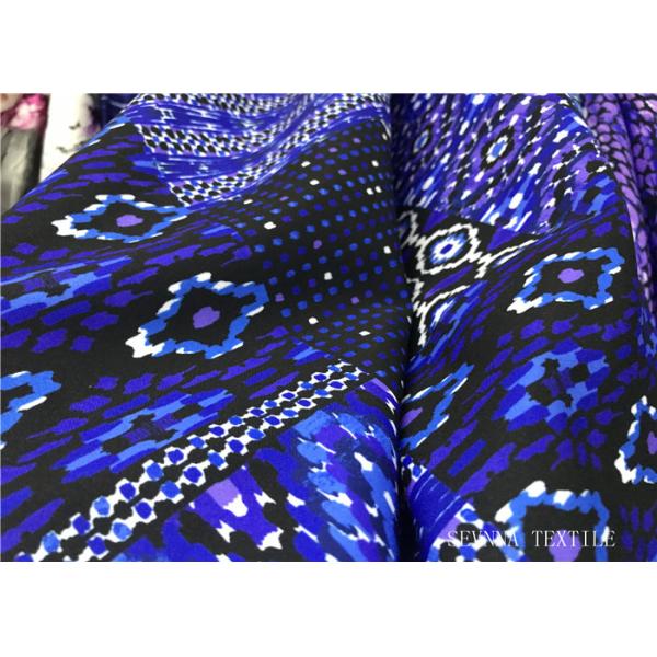 Quality Polyester Elastane Printed Knit Fabric Luxtreme Sweat Wicking Great Suppot for sale