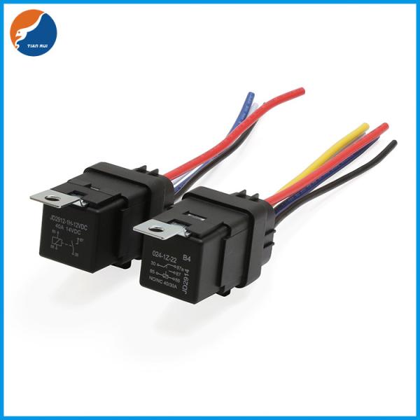 Quality 12v DC 40A 4Pin Automobile Relay Wire Waterproof Integrated Car Auto Socket for sale