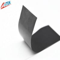 Quality High Conductivity Reinforced Thermal Graphite Sheet ,Black Graphite Thermal for sale