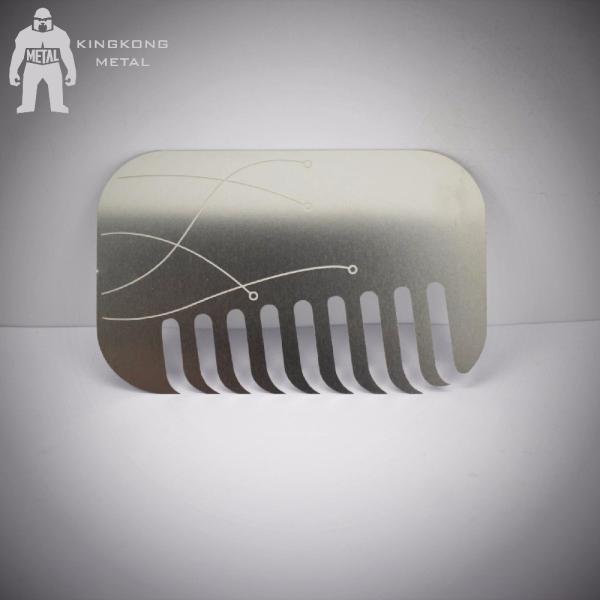 Quality Custom High Quality Pattern Metal Wedding Invitation Card Barcode Card for sale