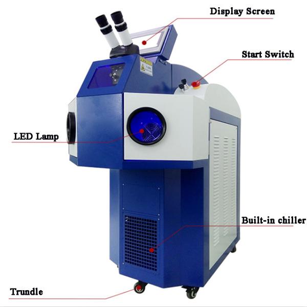 Quality Ergonomic Water Cooling 200w Jewellery Laser Welding Machine for sale
