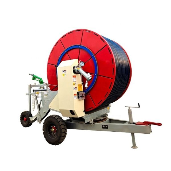 Quality Metal Drum Irrigation System for Farm Watering Rain Gun Sprinkler and Hose Reel Agricultural Sprayer for sale