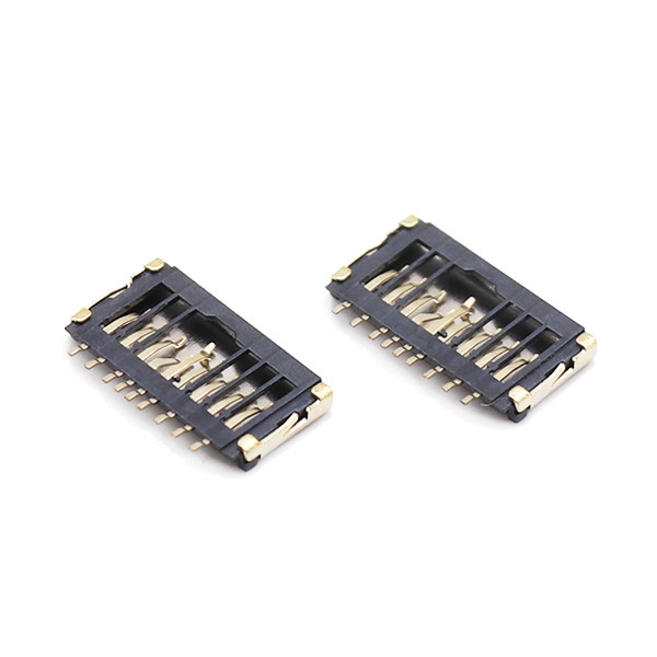 Quality Shorten Type UL94V-0 Micro SD Card Socket Middle Pin 1.5h TF Card Socket for sale