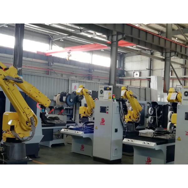 Quality Brass Parts Robotic Grinding Cell Sanitary Ware Parts Polishing Machine Bathroom for sale