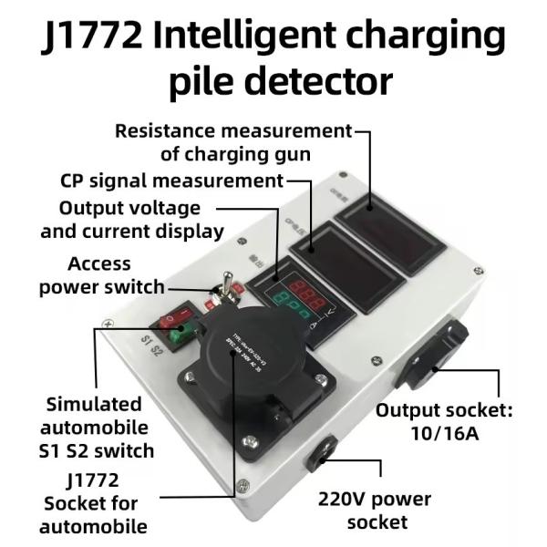 Quality 240VAC PC Copper Type1/J1772 Tester For 32 A Maximum Support Power In EV for sale