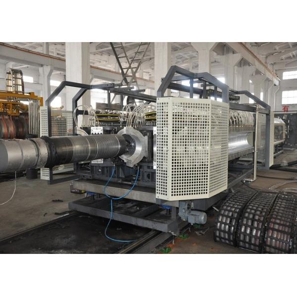 Quality Automated DWC Pipe Machine , High Speed DWC Pipe Extrusion Line for sale