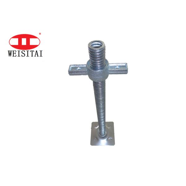 Quality ISO 32mm Steel Base Jack Solid Scaffolding U Head Adjustable for sale